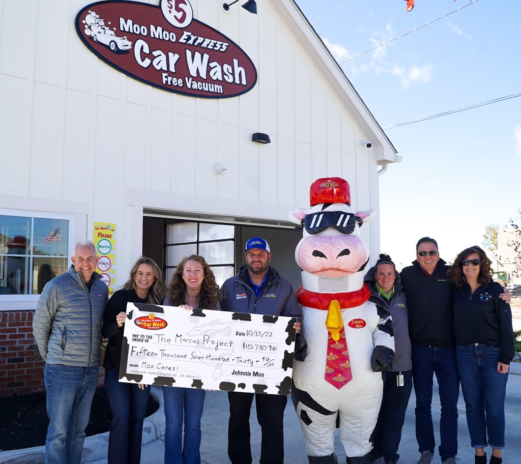 Moo Moo Express Car Wash 24th Central Ohio Grand Opening Raises over ...